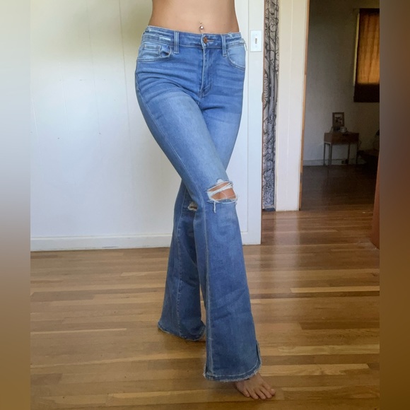 Vervet | Jeans | Vervet Blue High Waisted Flare Bell Bottom Jeans ...